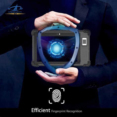 Fp08 8 Inch Biometric Tablet Hfsecurity Biometric Solution