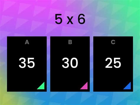 Tablas Combinadas Quiz