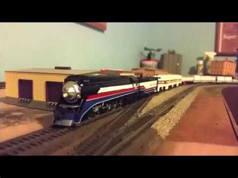 Running The N Scale American Freedom Train Youtube