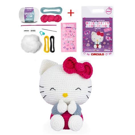 Kit Amigurumi Coleção Hello Kitty And Friends Circulo Fl
