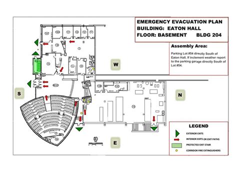 Eaton Hall Emergency Evacuation Maps School Of Engineering