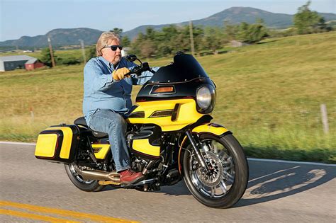 Oceans Divide Custom 1985 Harley Davidson Fxrt Hot Bike Magazine