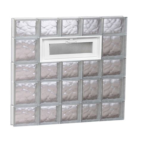 Clearly Secure 3275 In X 3275 In X 3125 In Frameless Wave Pattern