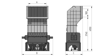 High Performance 800 Series Granulators For Large Products Rapid