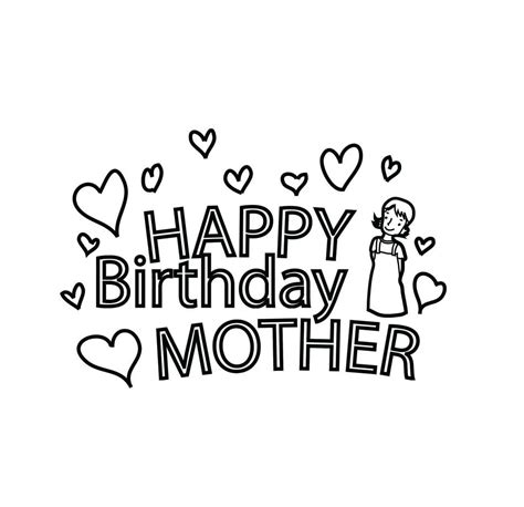 Mama Jarig Kleurplaten Kinderen Kleurplaat