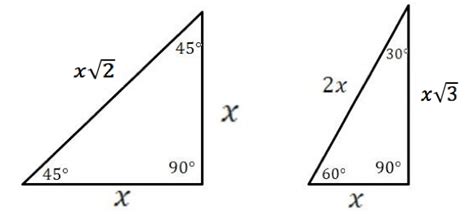 30 60 90 Triangle Formula