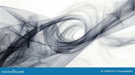 Swirling Black And White Smoke Stock Illustration Illustration Of White Dramatic 318638723