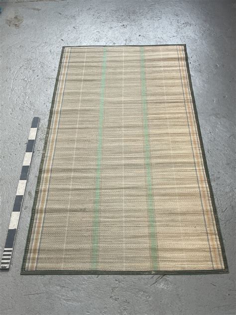 Cane Mat With Green Border Propco