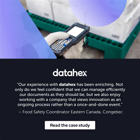 Datahex On Linkedin Food Safety Experts Datahex