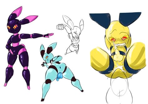 Rule 34 Bunny Femboy Oc Robot Robot Boy Robot Bunny Robot Femboy