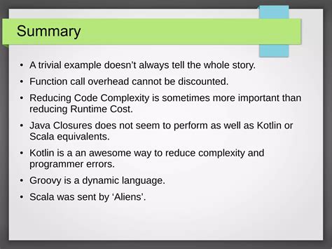 Performance Comparison Jvm Languages Ppt