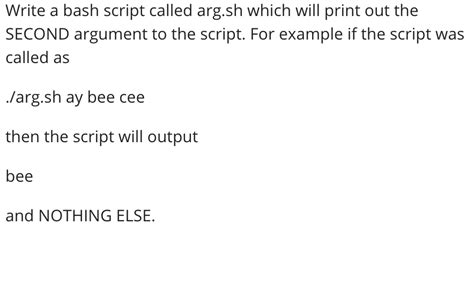 Solved Create A Script Called Printsh This Script Should
