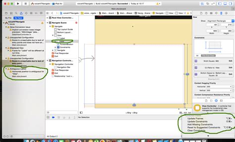 Ios Autolayout Is The Size Constrains For Uiview Is Obligatory