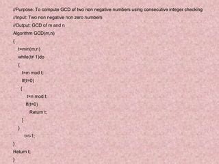 Introduction To Design And Analysis Of Algorithm PPT Web Development Internet