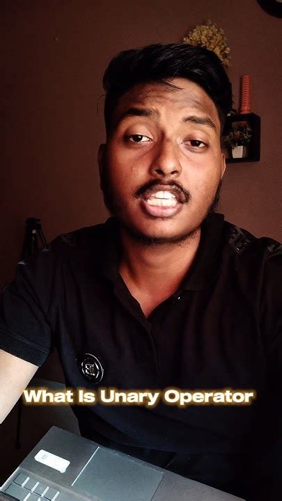 What Is Unary Operator Shorts Education Ytshorts Youtube