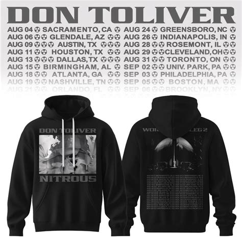 Don Toliver Octane Tour Merch Future Visionary Co