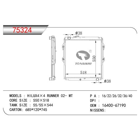 For Toyota Hilux 4 Runner Tongshi
