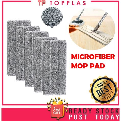 Mop Pad 35cm X 11cm Scratch Mop Microfiber Mop Pad Pole Accessory