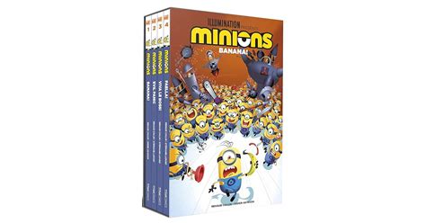 Despicable Me Minions Banana Series Volumes 1 4 Graphic Novel Books