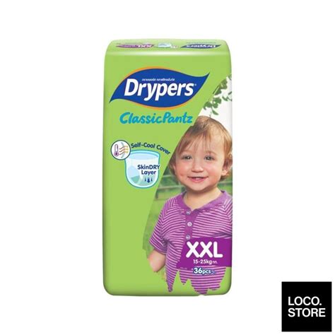 Drypers Classicpantz Xxl Mega 36s Lazada
