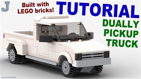 Lego Pickup Truck And Trailer
