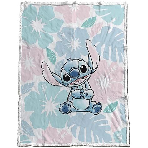Disney Lilo And Stitch Settle Sherpa Blanket 130x170cm Javoli Disney