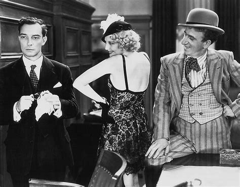 Buster Keaton Thelma Todd And Jimmy Durante In Speak Easily 1932