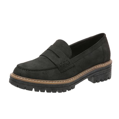Womens Loafers Shoes Platform Chunky Penny Loafer Lug Sole Comfortable