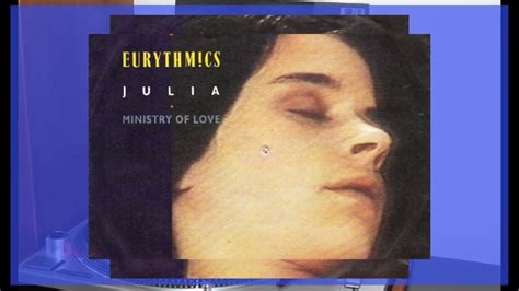 Eurythmics Julia 1984 Vinilo Youtube