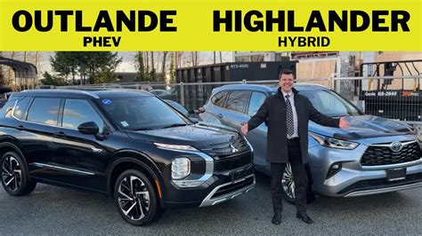 Mitsubishi Outlander Phev 2025 Vs Toyota Highlander Hybrid Comparison