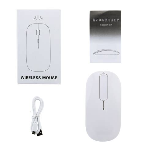 Bluetooth Wireless Mouse Rechargeable Touch Scroll Vicedeal