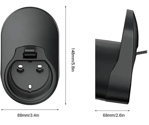 Type 2 Wall Mount Charging Cable Holder Wall Box Cable Holder