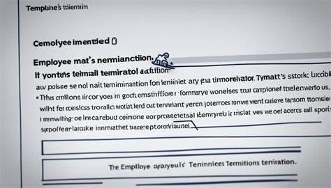Uk Guide To Employment Termination Documentation
