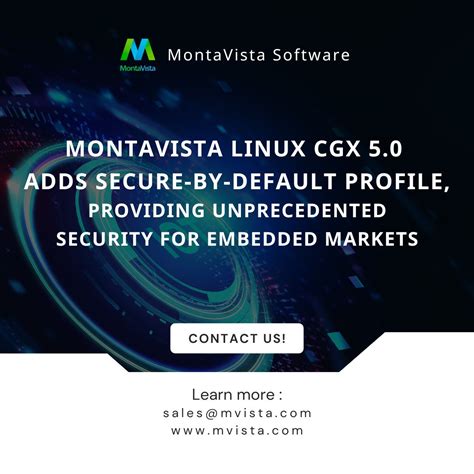 Embeddedlinux Cybersecurity Securebydefault Montavistalinux Montavista Software