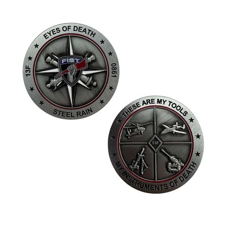Army Forward Observer Gear 13f Fister Patches Coins Flags And Pins