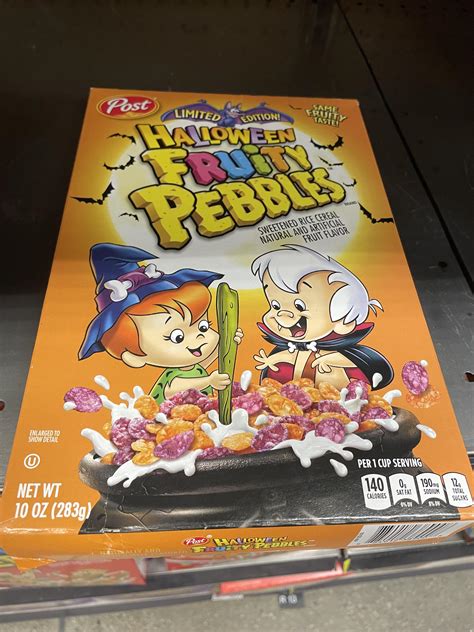 Post Halloween Fruity Pebbles Rjunkfoodfinds