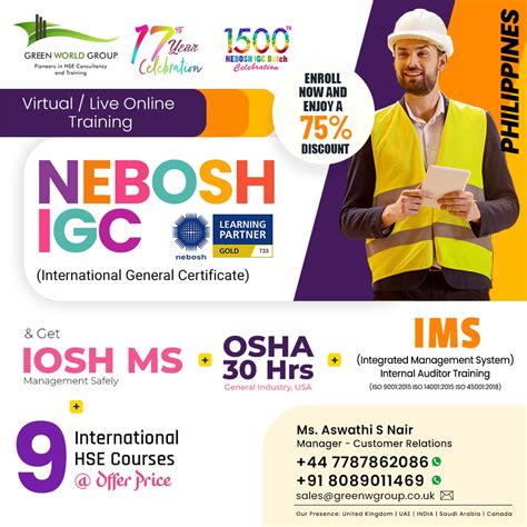 Boost Your Career With A Nebosh Igc Course In Philippines Rnebosh Boost Your Career With A Nebosh Igc Course In Philippines Rnebosh