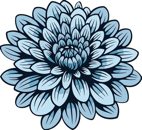 Blue Flower Illustration 49444476 Vector Art At Vecteezy