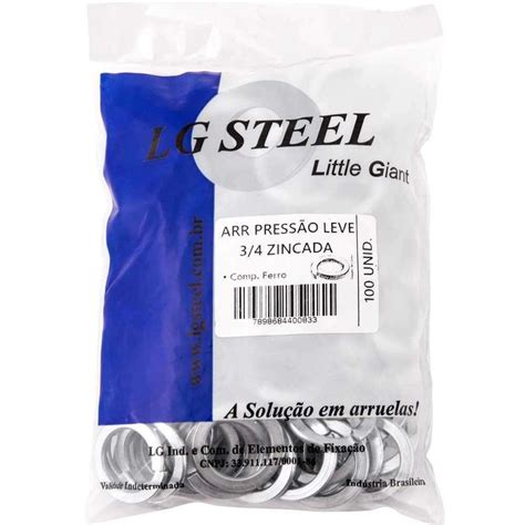 Arruela De Pressão 34 Zincada Leve Lg Steel Webcontinental