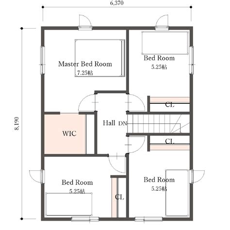 2階建て（〜4ldk）｜参考プラン｜シンプル価格でわかりやすいジブン設計の家rocky（ロッキー）｜カナダ輸入住宅のハウスメーカー セルコホーム