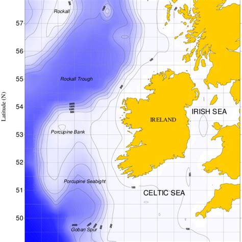 1 Map Showing Bathymetry Of Study Area Fig 21 Map Showing Bathymetry