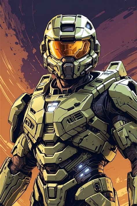 Midshot Halo Master Chief Art Halo Game Art Halo Infinite