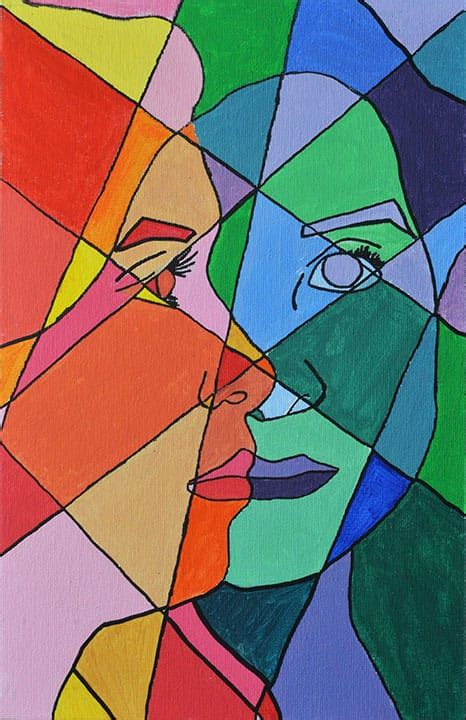 Cubist Self Portrait Mrs Milewskis Digital Classroom