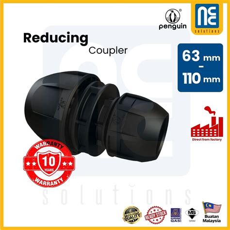 Hdpe Poly Pipe Connector Compression Poly Pipe Fitting Reducing Coupler