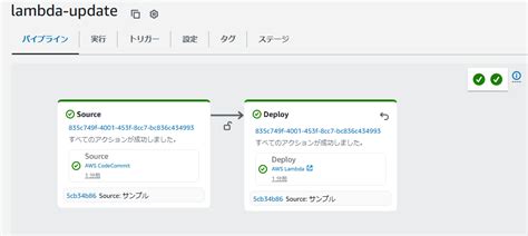 【codepipeline】デプロイプロバイダーで「aws Lambda」を直接指定できるようになりました