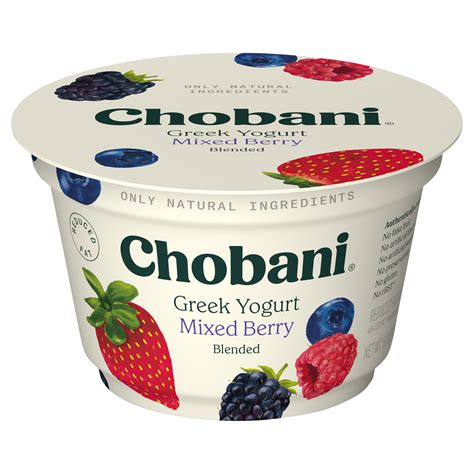 Calories In Yogurt Greek Nonfat Plain From Chobani
