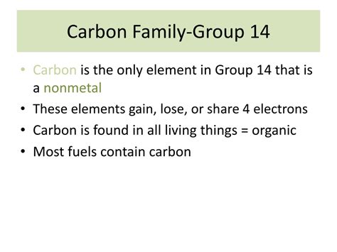 Ppt Exploring The Groups Of The Periodic Table Metals And Their