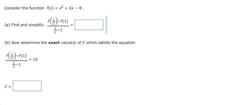 Answered Consider The Function Fx X² 2x Bartleby