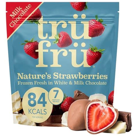 Trufru Strawberry White And Milk Chocolate 200g Compare Prices And Where To Buy Uk