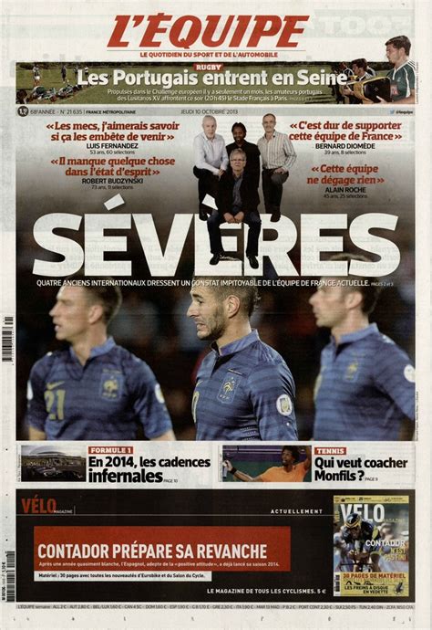 Lequipe N° 1010 Abonnement Lequipe Abonnement Magazine Par